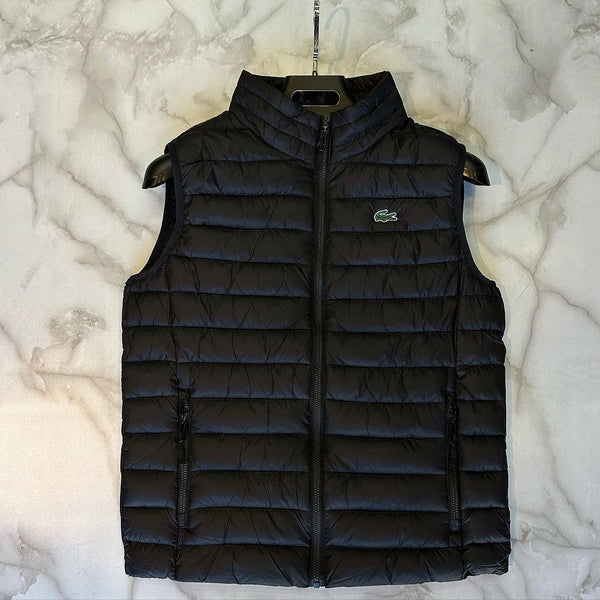 LACOSTE - ΜΑΥΡΟ ΑΜΑΝΙΚΟ ΜΠΟΥΦΑΝ – REPS SHOP